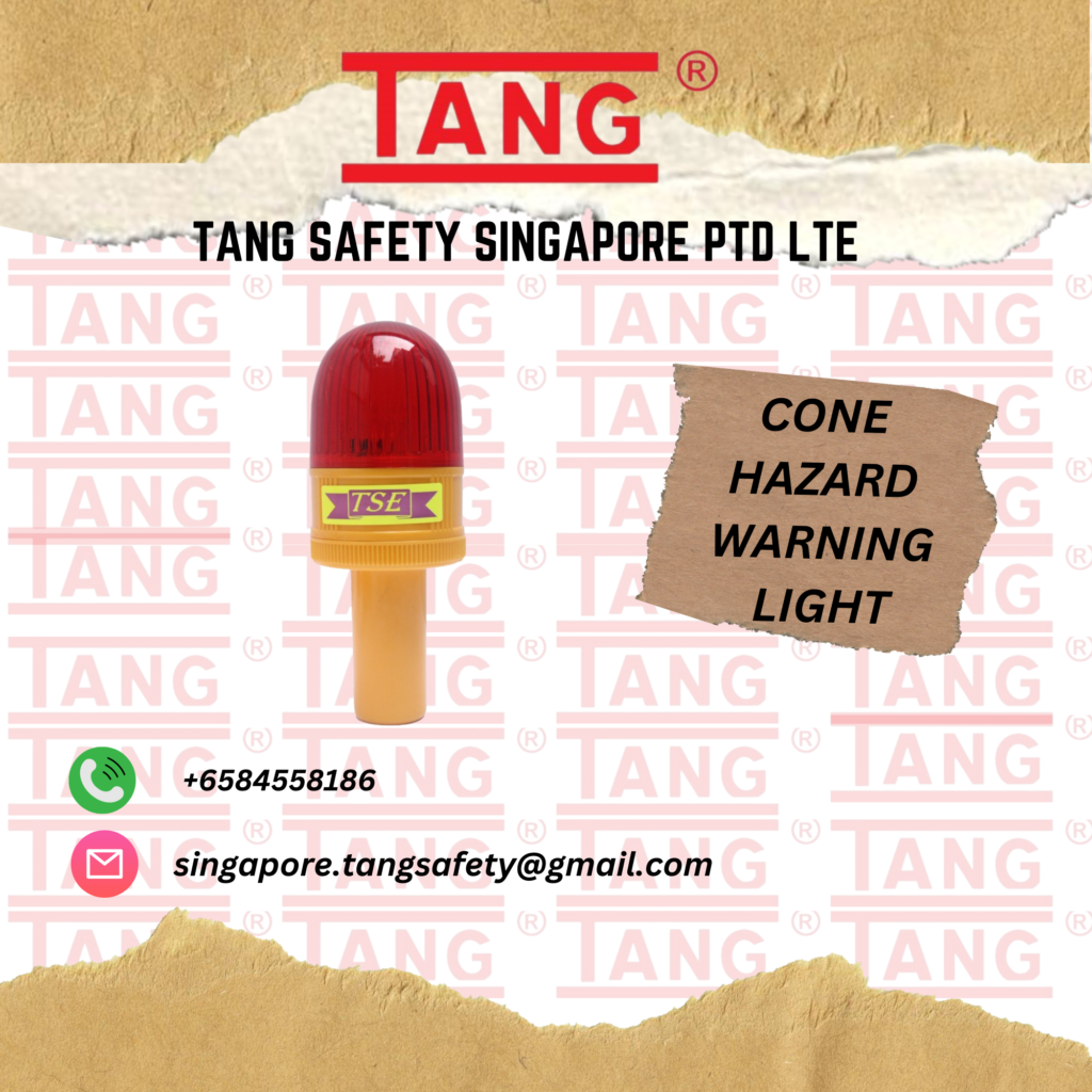 CONE HAZARD WARNING LIGHT(RED) – TangSafety