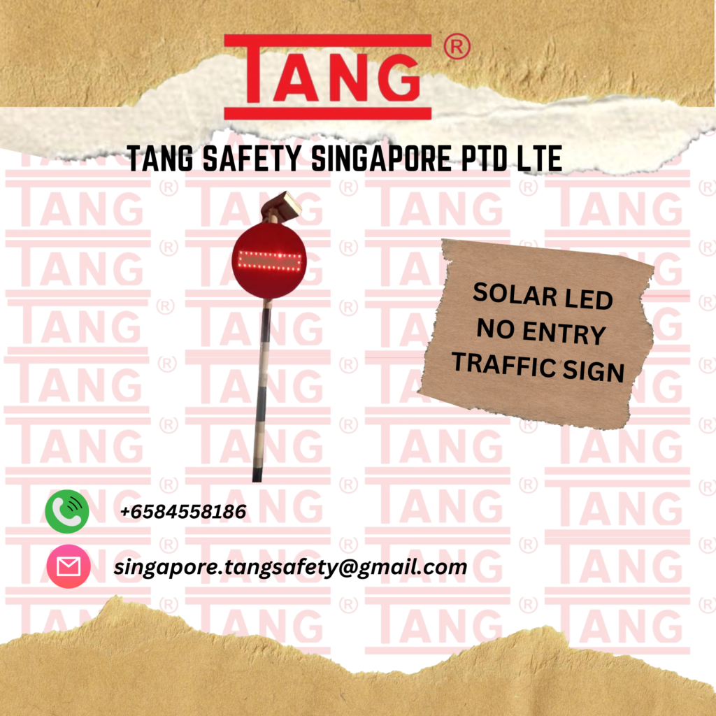 SOLAR LED NO ENTRY TRAFFIC SIGN – TangSafety