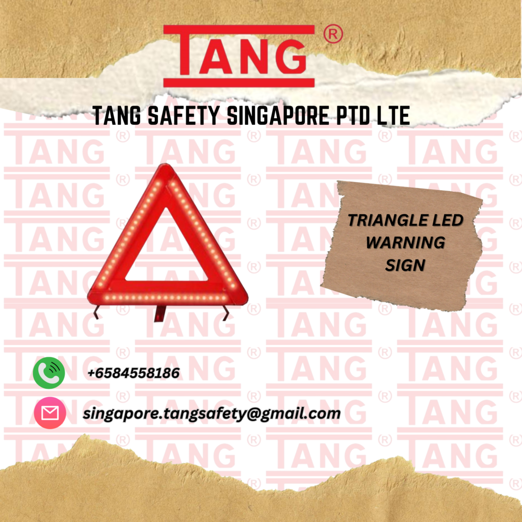 TRIANGLE LED WARNING SIGN – TangSafety
