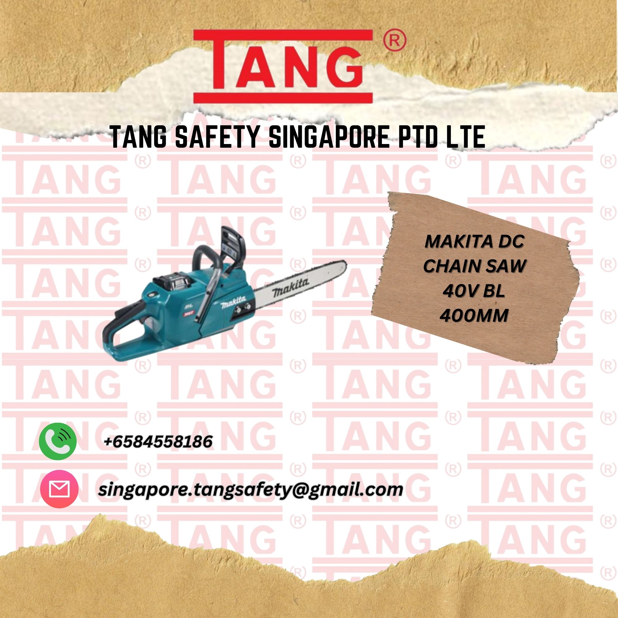 MAKITA DC CHAIN SAW 40V BL 400MM – TangSafety